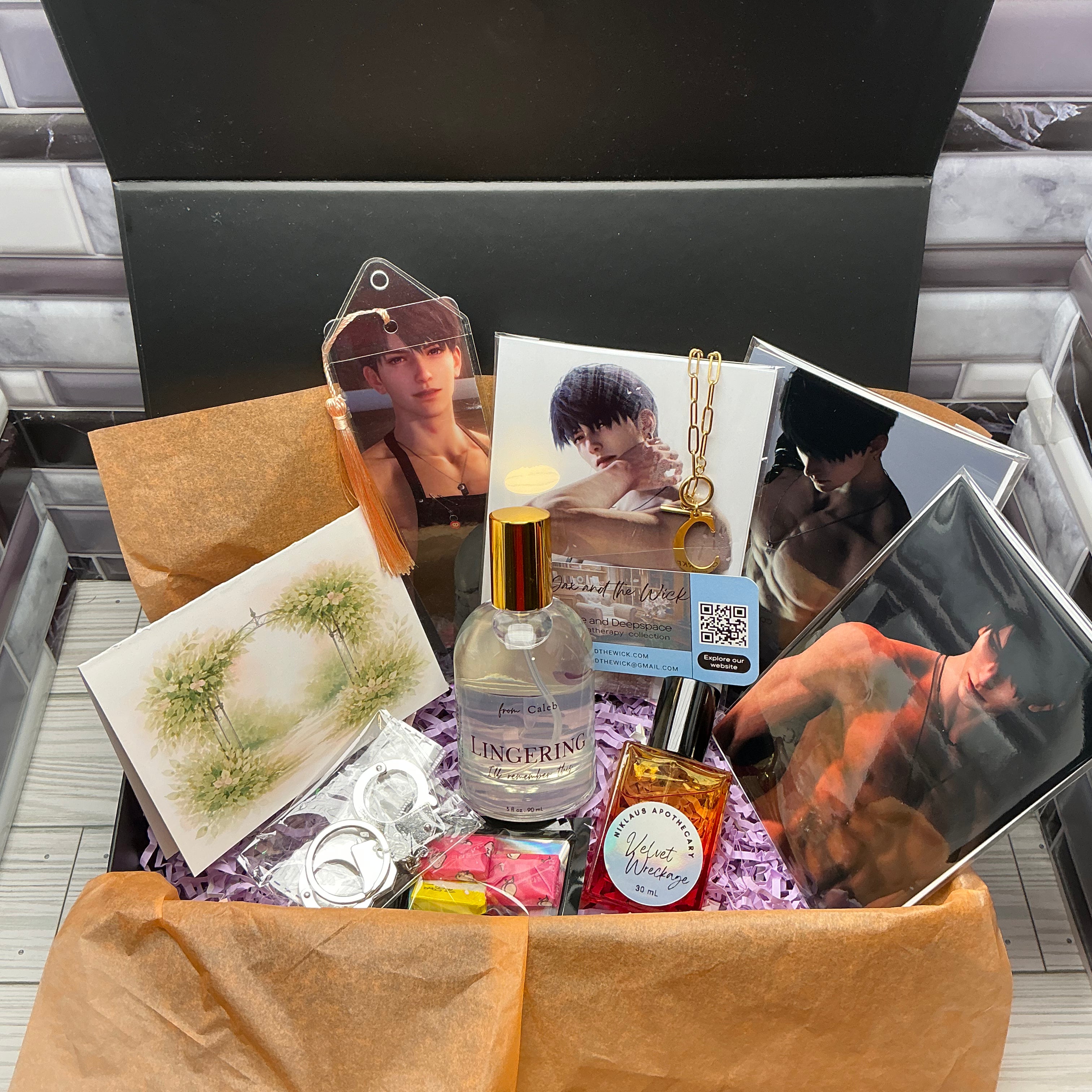 Love and Deepspace. Caleb's Lingering Box Collection – Jax and the Wick